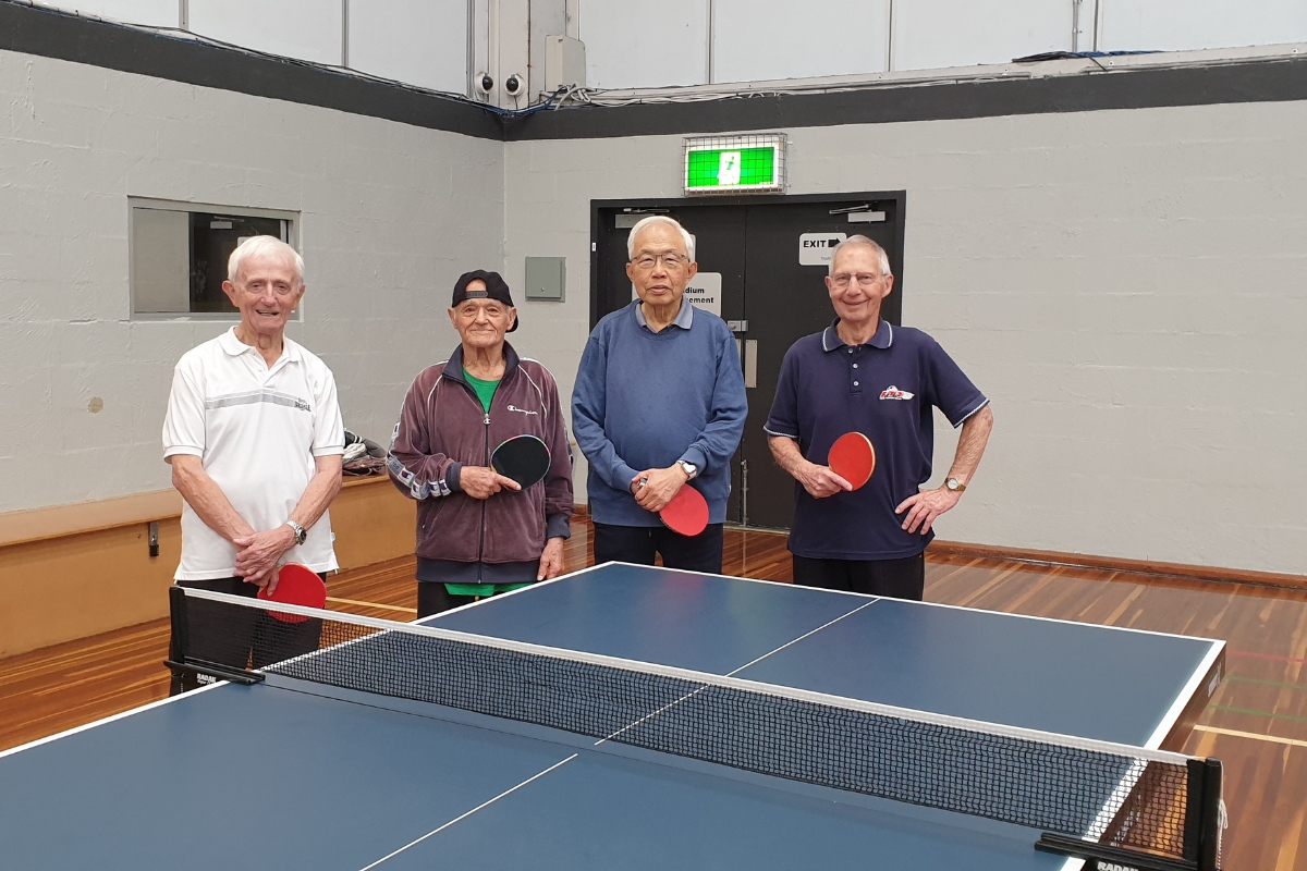 Older Adults Shine in Social Table Tennis Program - Active Manningham