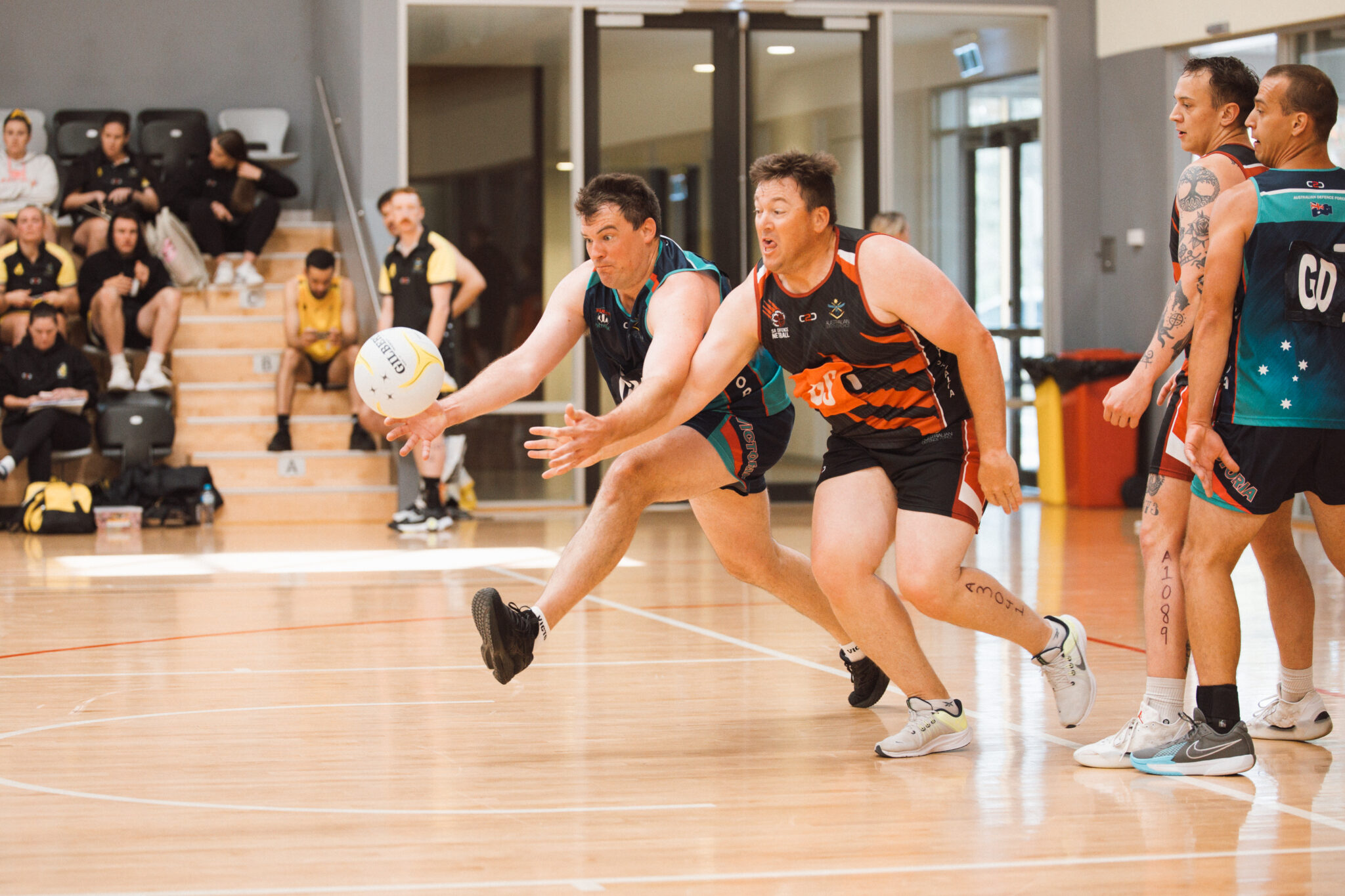 Australian Defense Force Netball Tournament at Mullum Mullum Stadium ...