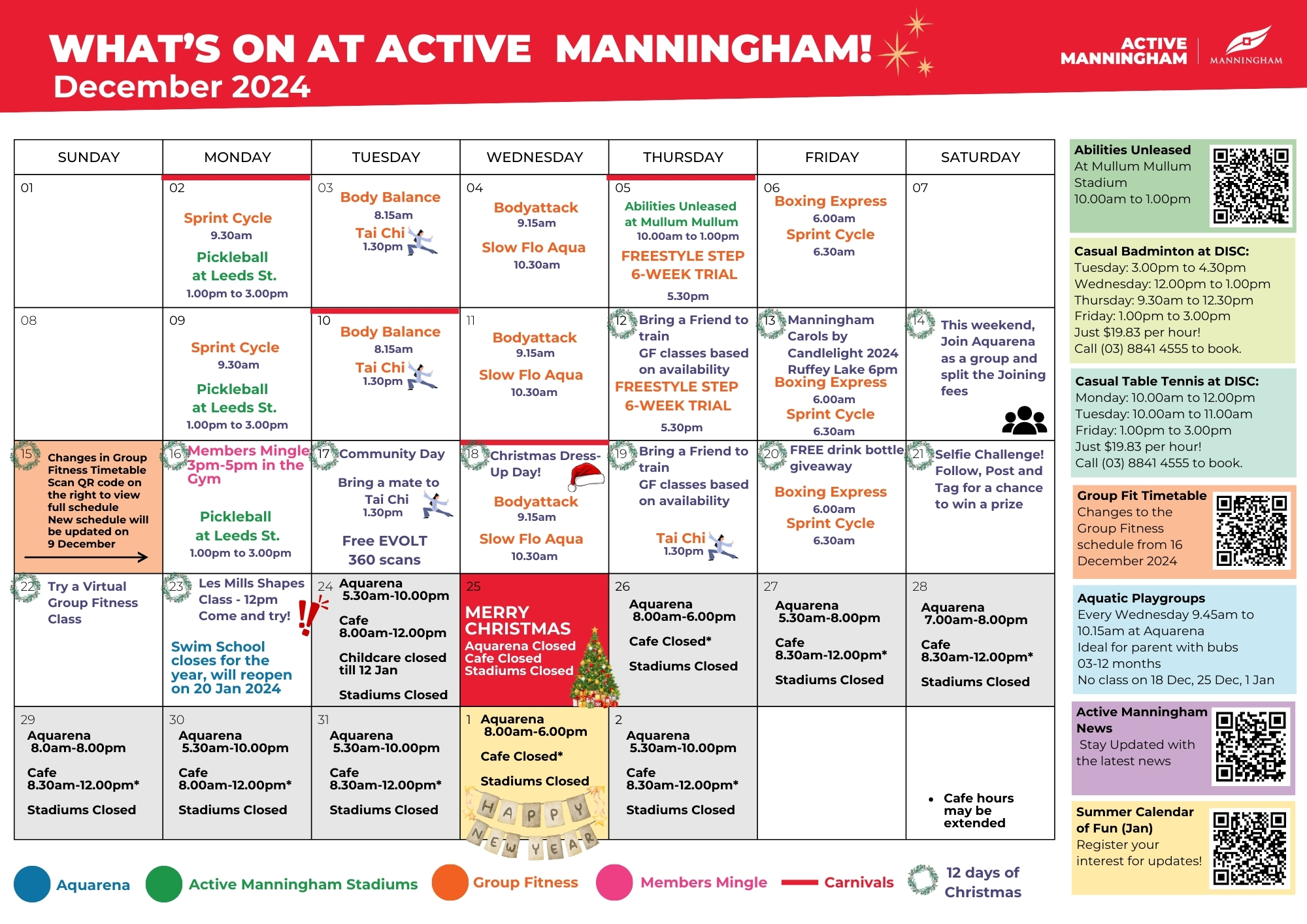 Home - Active Manningham